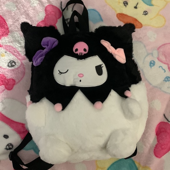 Sanrio | Bags | Kuromi Plush Backpack | Poshmark